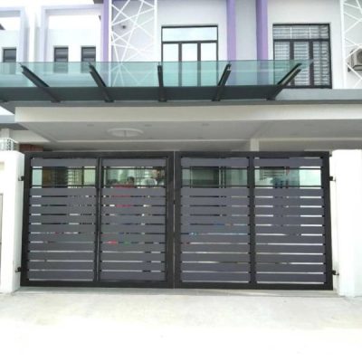 Mild Steel Folding Gate - Matric Services