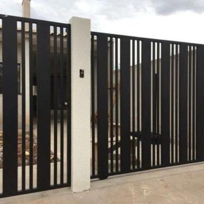 gate- 21 Mild Steel Sliding Gate - Matric Services